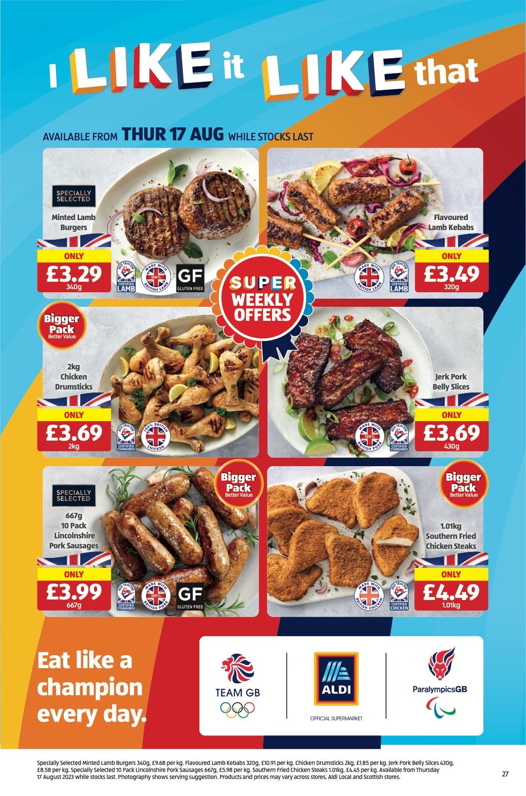 ALDI Leaflet 17 - 20 August 2023 | ALDI Specials | ALDI Offers | Uk