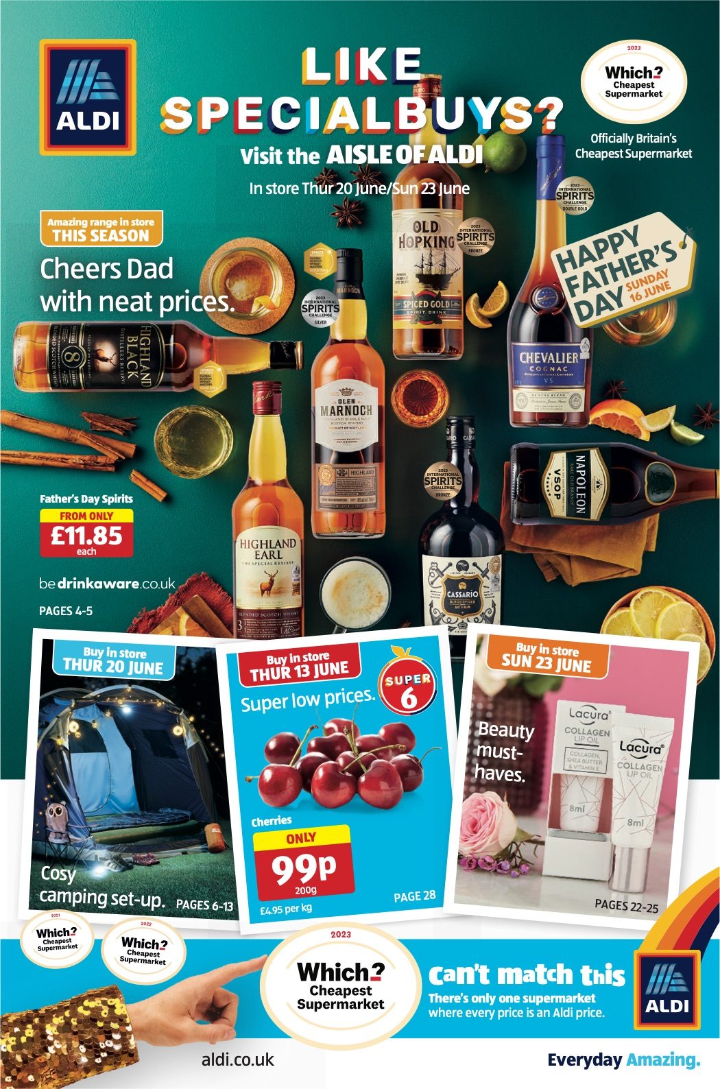 ALDI Leaflet 20 - 23 June 2024 | ALDI Specials | ALDI Leaflet | UK