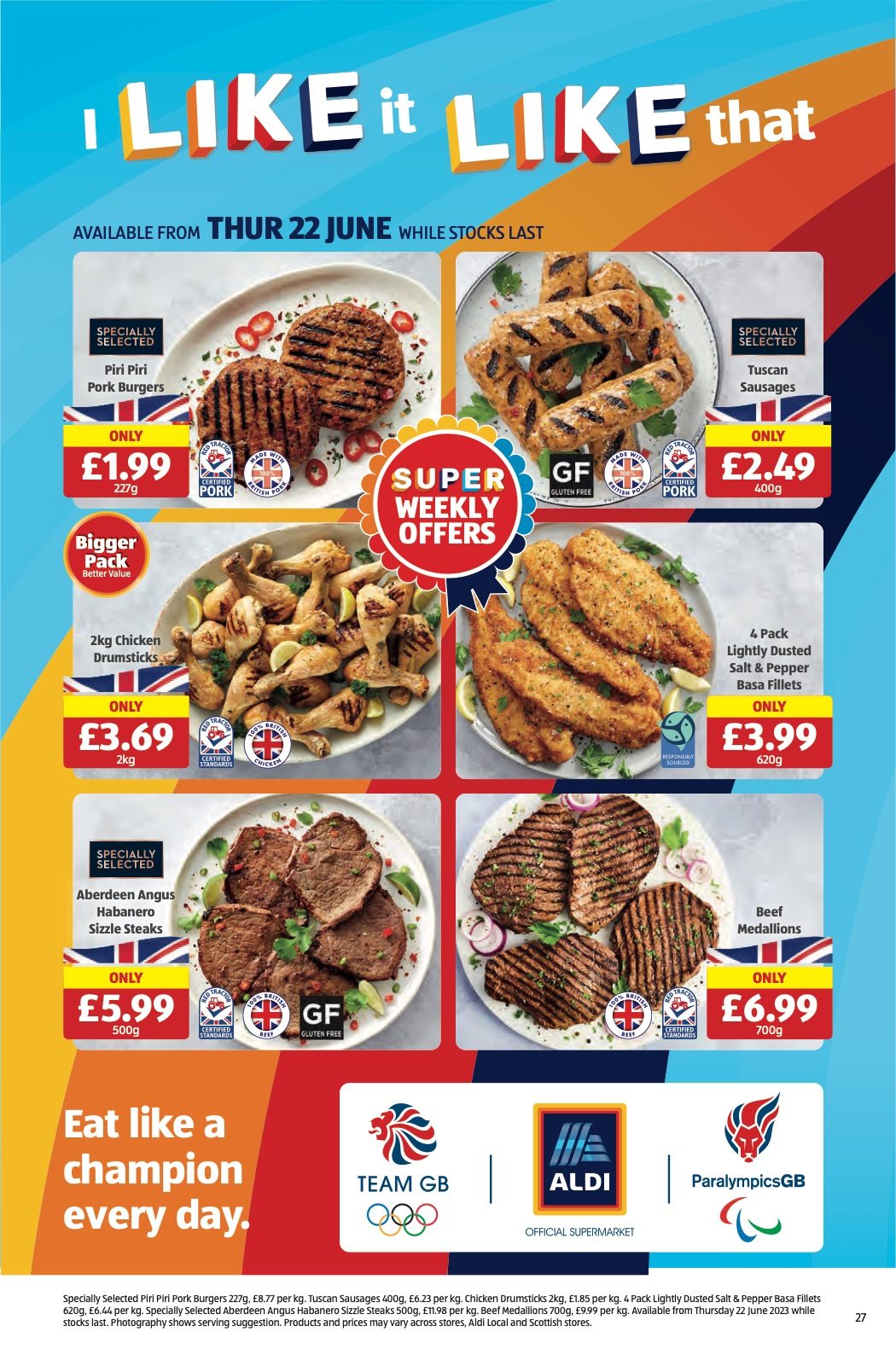 ALDI Leaflet 22 - 25 June 2023 | ALDI Specials This Week | UK