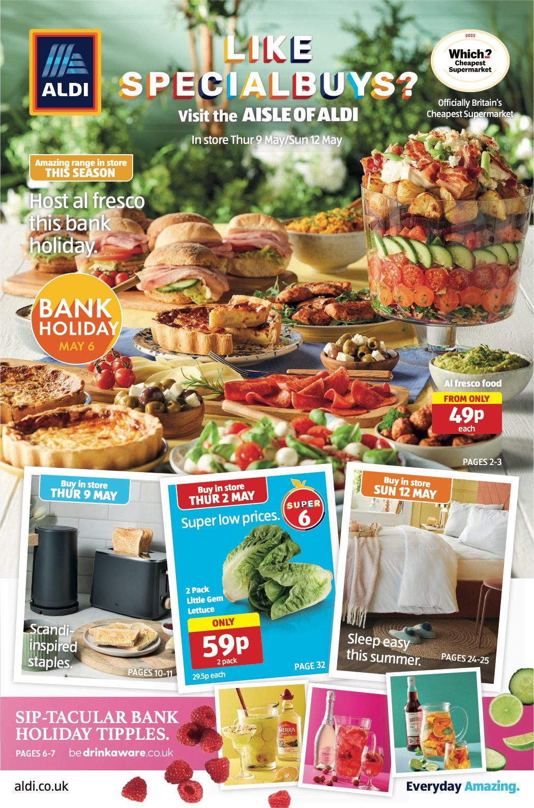 ALDI Leaflet 9 - 12 May 2024 | ALDI Specials | ALDI Offers | UK