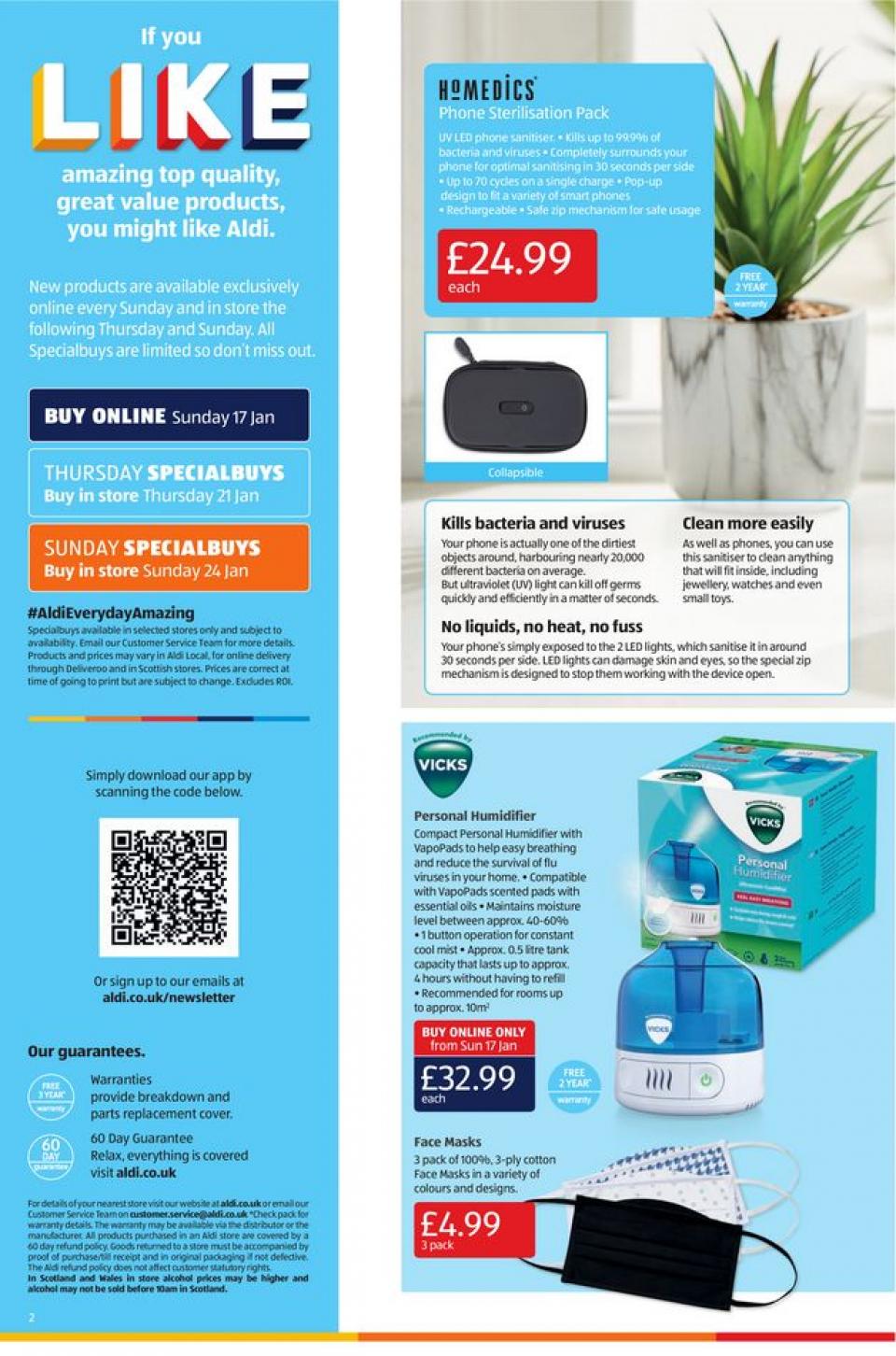 ALDI Offers 17 January 2021 | ALDI Leaflet | ALDI Special Buys | Aldi 2021