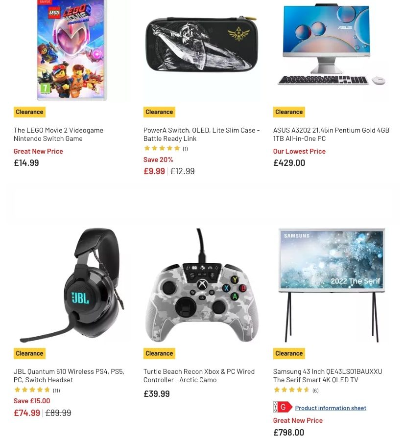 Argos Catalogue Bank Holiday Tech Sales 2023 | Argos Catalogue