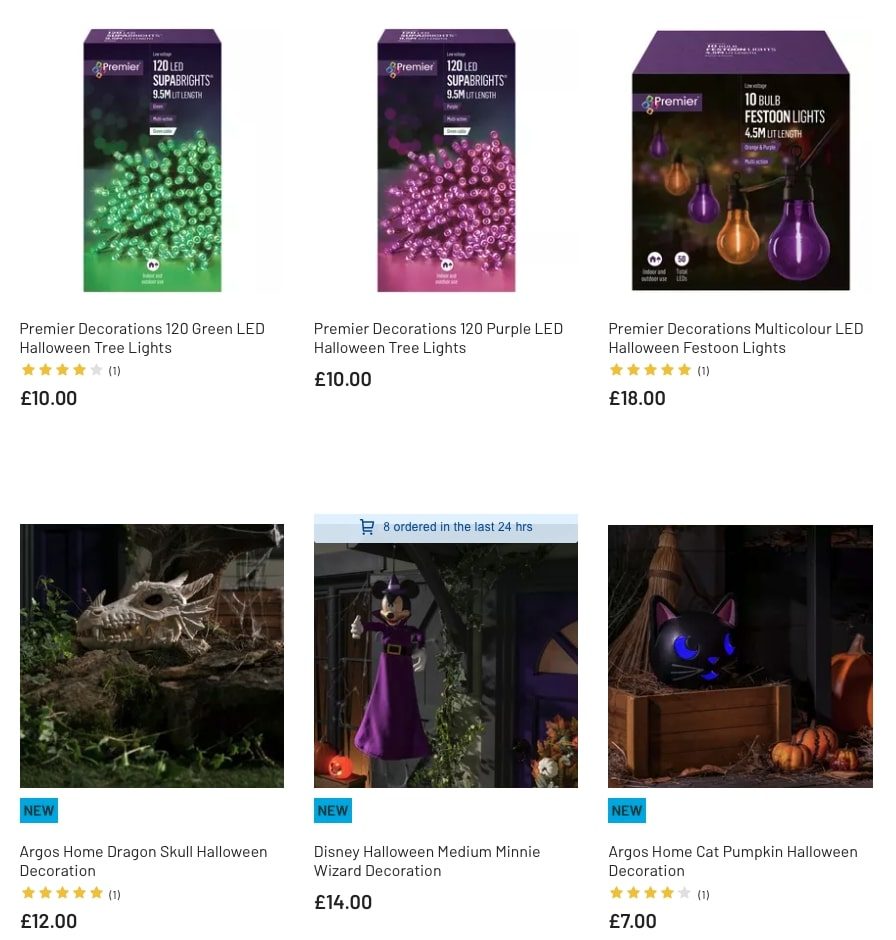 Argos Catalogue Halloween Decors Sale 2023 | Argos Catalog