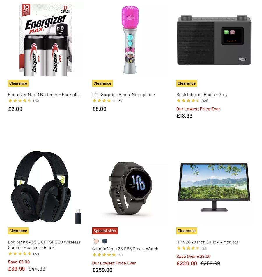 Argos Catalogue Online 12 December 2022 | Argos Catalogue