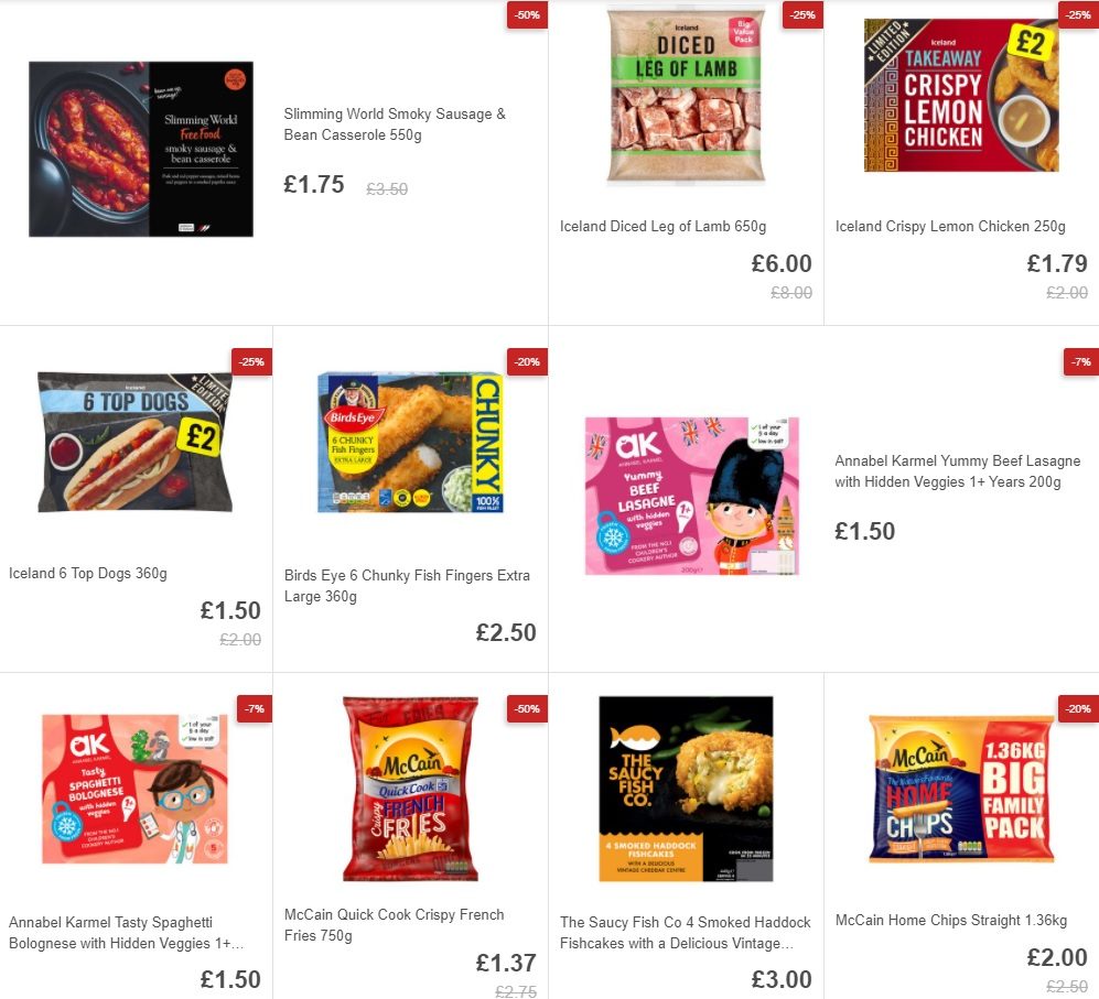 Iceland Offers 16 November 2020 | Iceland Voucher Code | Iceland Sale