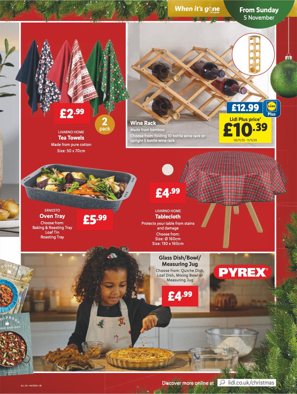 Lidl Offers 2 - 8 November 2023 | Lidl Leaflet | Lidl Specials | UK