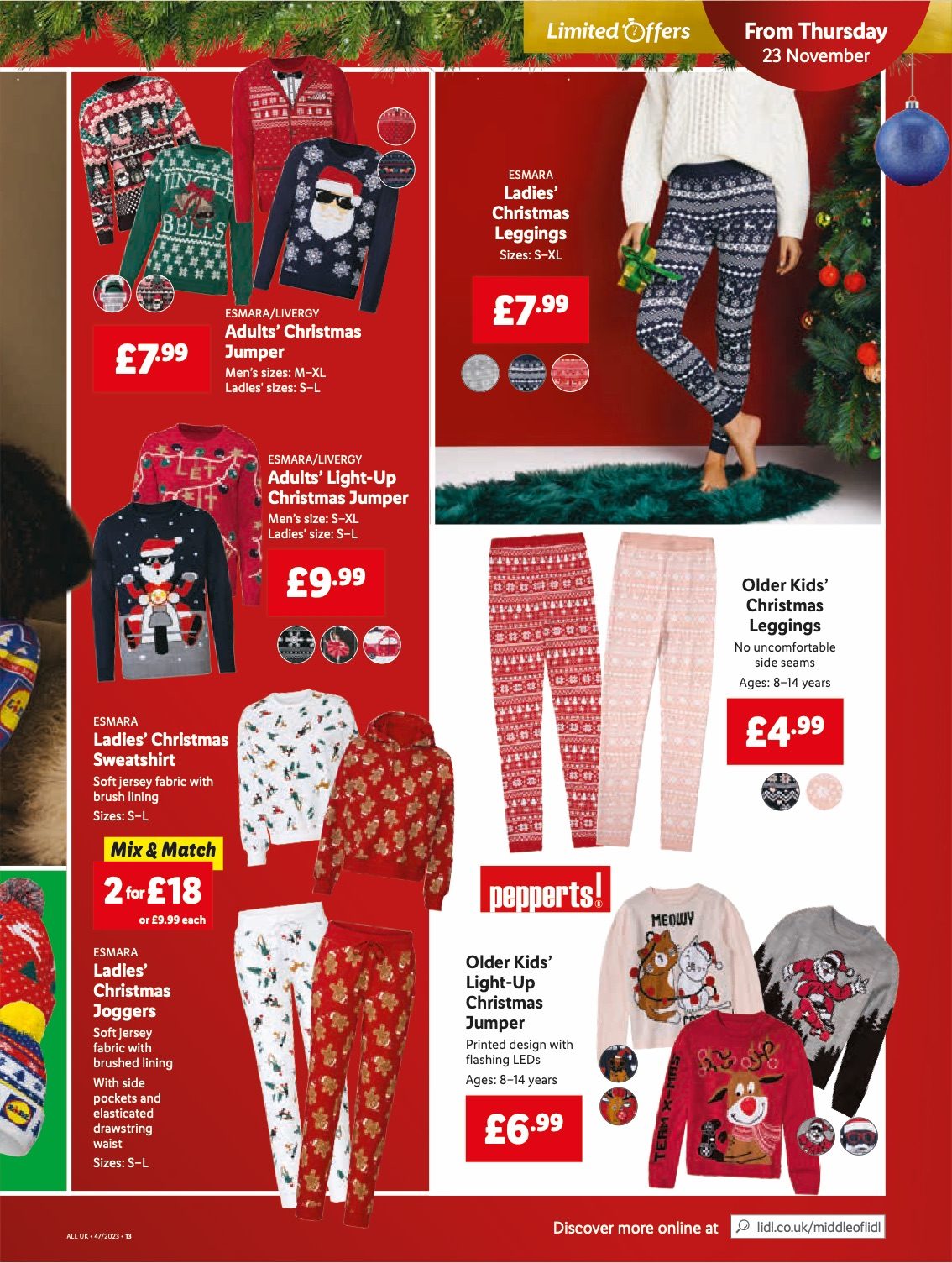 Lidl Offers 23 - 29 November 2023 | Lidl Leaflet | Lidl Specials | Uk