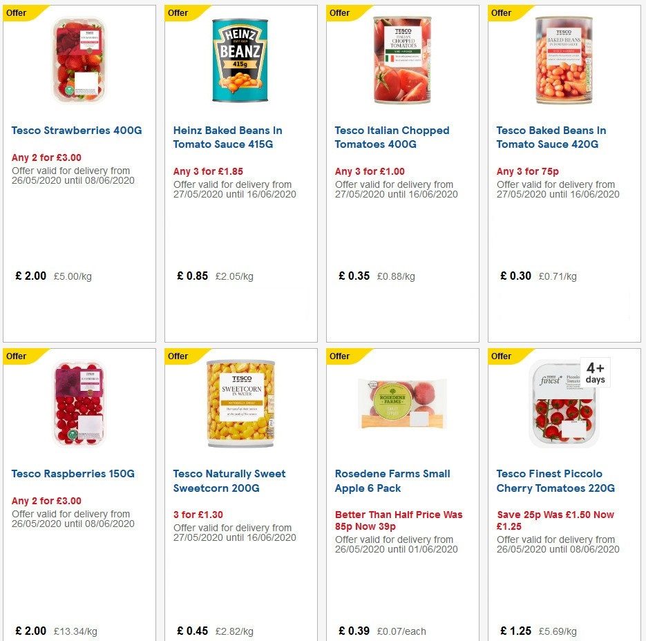 Tesco Offers | Tesco Online Groceries | Tesco Delivery | Tesco Groceries