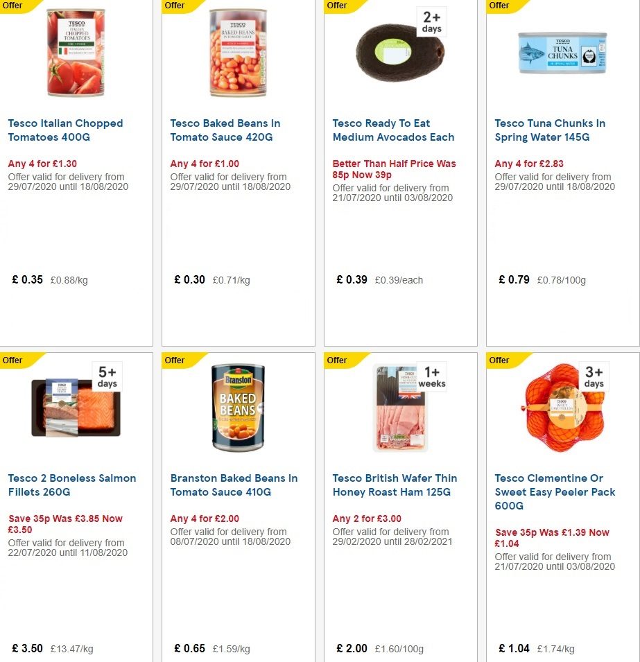 Tesco Offers | Tesco Online Groceries | Tesco Delivery | Tesco Groceries