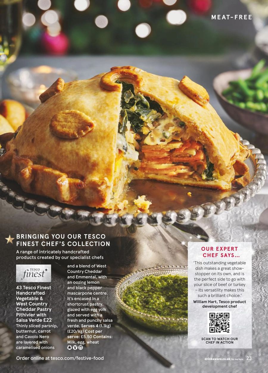 Tesco Offers Festive Food to Order 2023 | Tesco Catalogue | UK