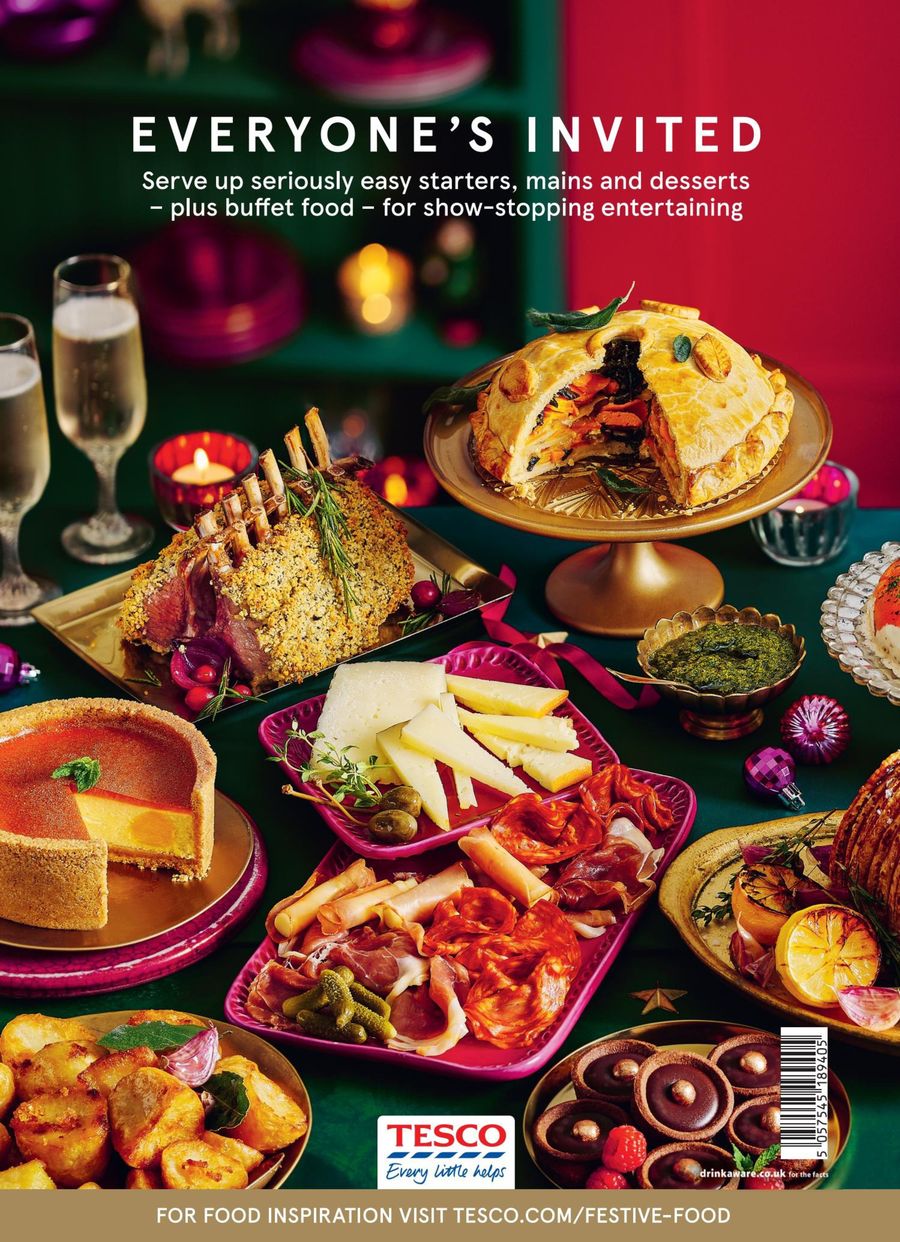 Tesco Offers Festive Food to Order 2023 | Tesco Catalogue | UK