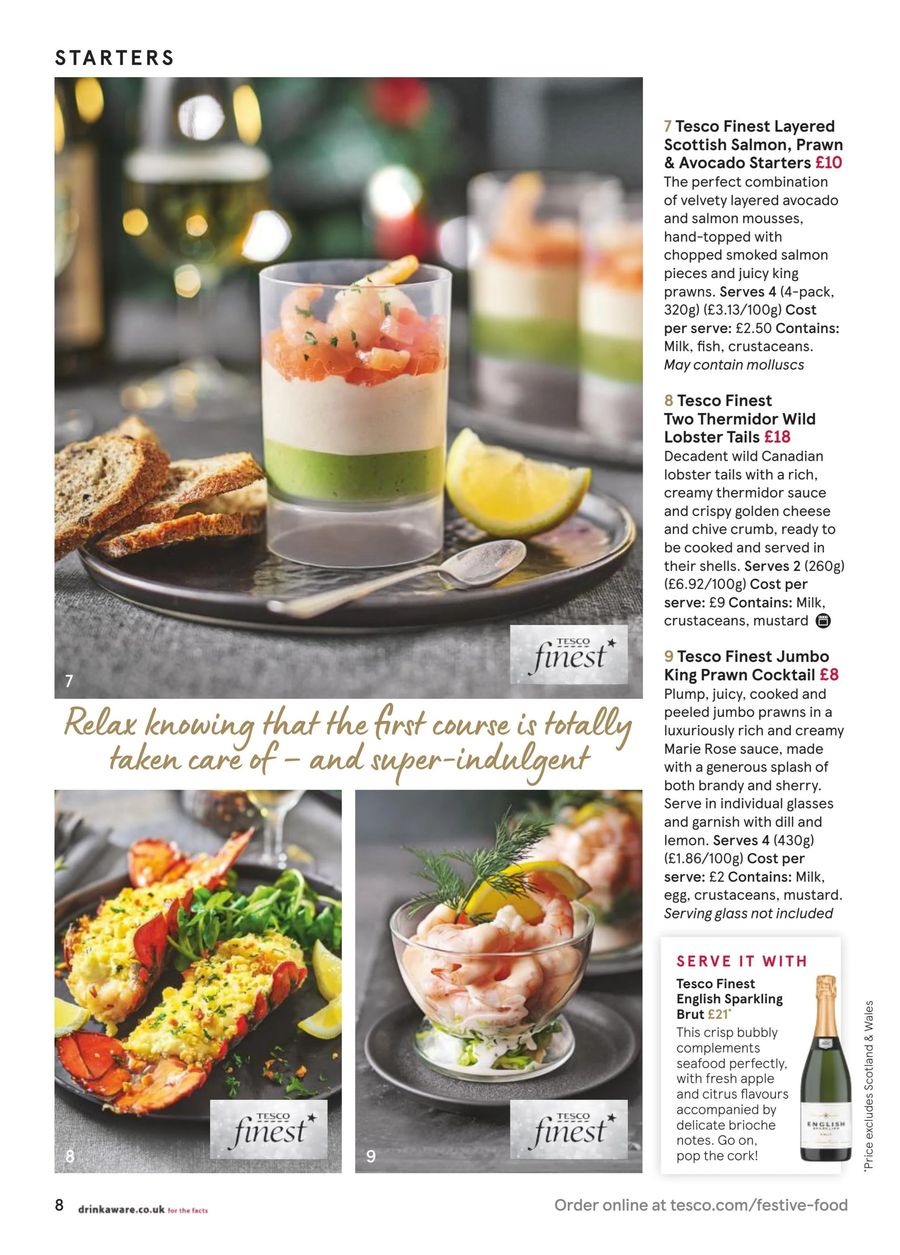 Tesco Offers Festive Food to Order 2023 | Tesco Catalogue | UK